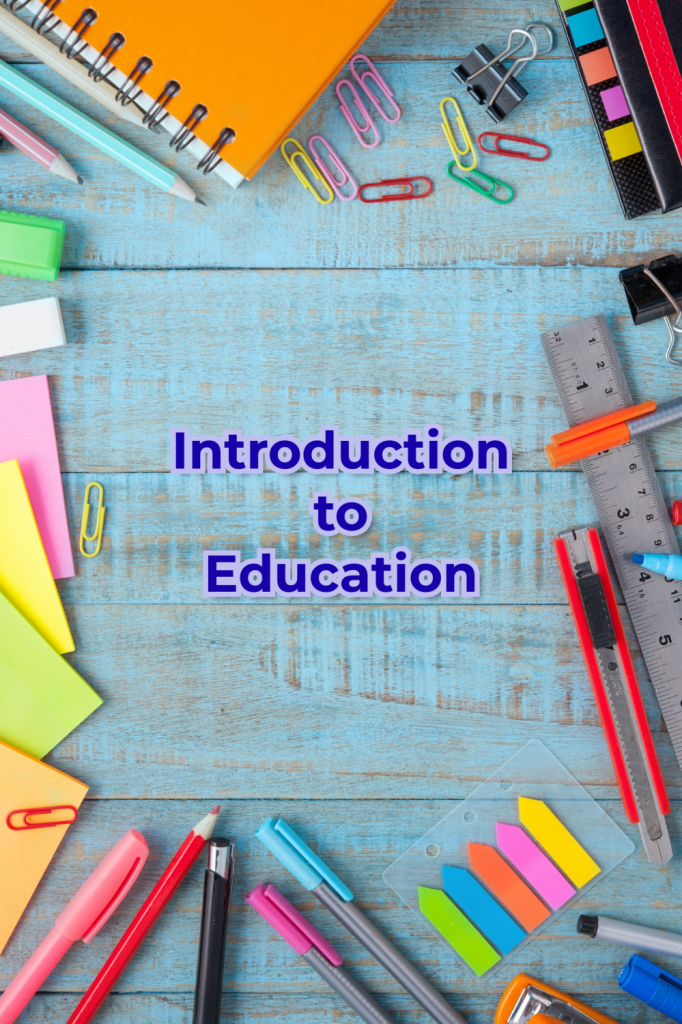 EESE 2010 Introduction to Education – Simple Book Publishing
